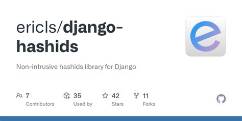 Github Ericlsdjango Hashids Non Intrusive Hashids Library For Django