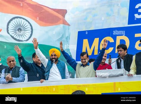 Aam Aadmi Party Bhagwant Mann Punjab Fotos Und Bildmaterial In Hoher