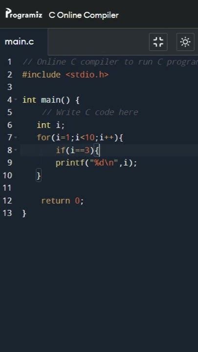 Using Continue And Break Statement In C Programming L Codedeep L Shorts