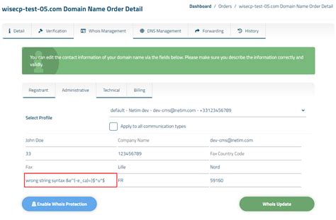 Api Issues Wisecp Netim Support
