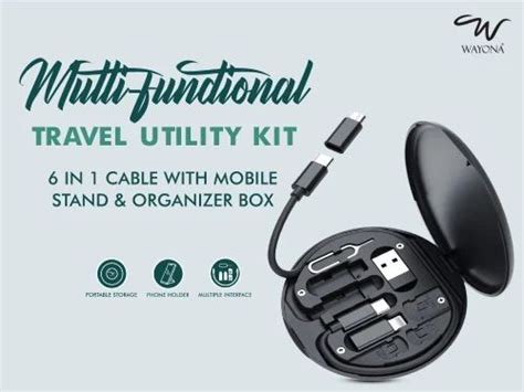 Wayona Travel Utility Kit Cable Organiser At ₹ 350piece In Thane