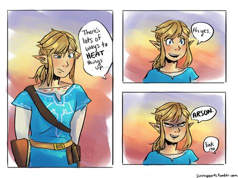 Link Yes The Legend Of Zelda Breath Of The Wild Know Your Meme