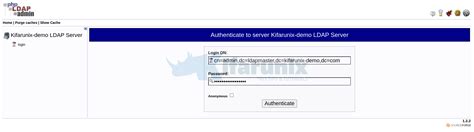 Install PhpLDAPAdmin On Debian Debian Kifarunix