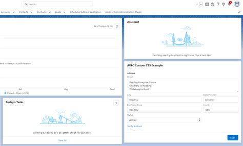 Address Verification Flow Component Apply Custom Css Using Additional