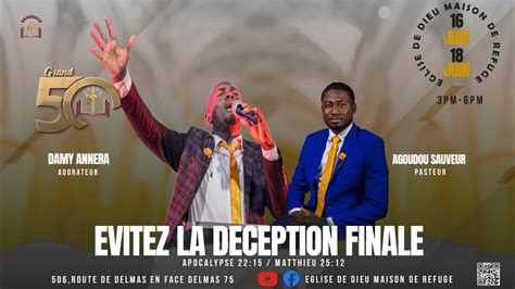 19eme Soiree De Reveil Spirituel De 50 Jours 16 06 2024 Youtube