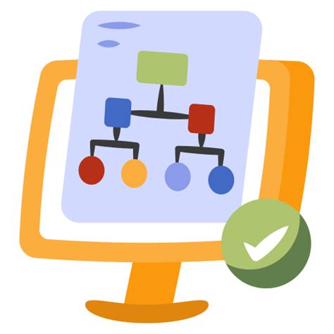 Sitemap Flowchart Flow Diagram Hierarchy Algorithm Icon Download