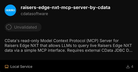 Raisers Edge Nxt Mcp Server By Cdata · Lobehub