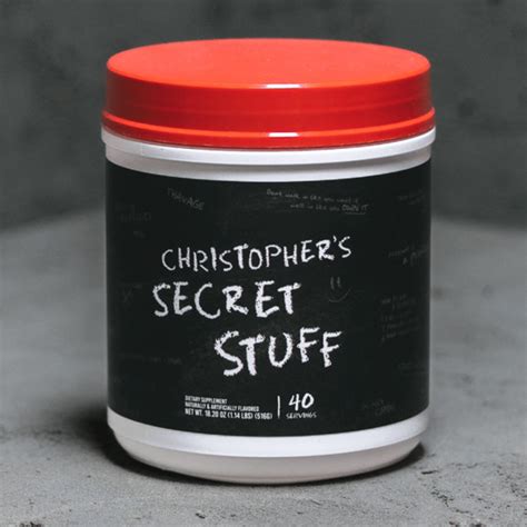 Christophers Secret Stuff Pre Workout Uk 40 Servings Protein Package Protein Package