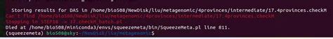 Check Command Not Found At Step 16 And Died At Squeezemetapl Line 811 · Issue 678