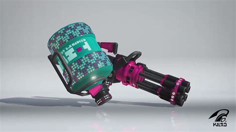 File S3 Heavy Splatling Deco Promotional 3d Render  Inkipedia The Splatoon Wiki