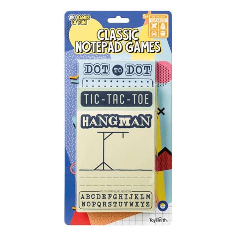 Classic Notepad Games Toysmith Iris Ts And Décor