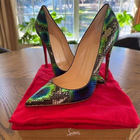 Christian Louboutin Shoes Rare Python 2mm So Kates Poshmark