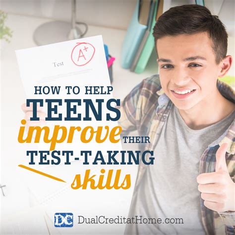 How To Help Your Teens Improve Their Test Taking Skills Dual Credit At Home