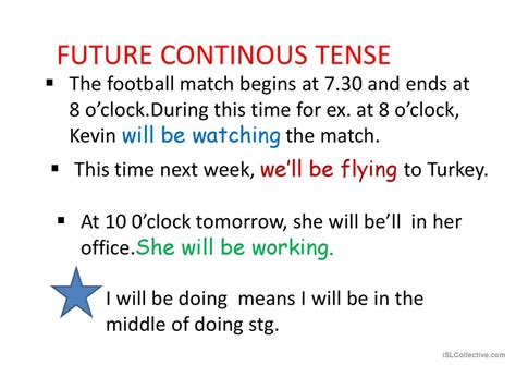 Future Continous And Perfect Tenses Español Ele Powerpoints