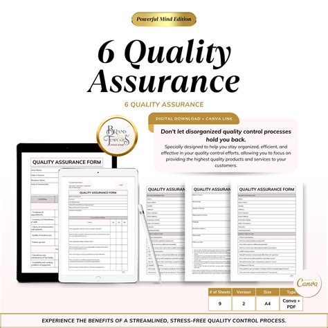 6 Quality Assurance Forms Templates Track And Manage Your Process