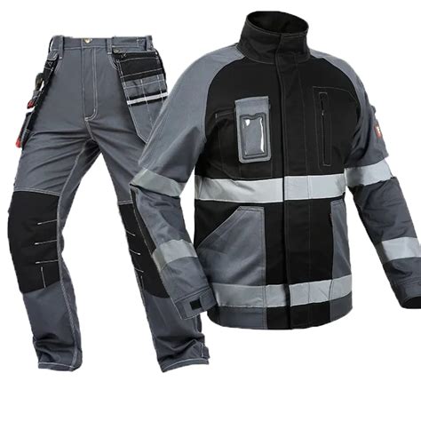 Traje De Soldadura De Algod N 100 Para Hombre Ropa De Trabajo Con M
