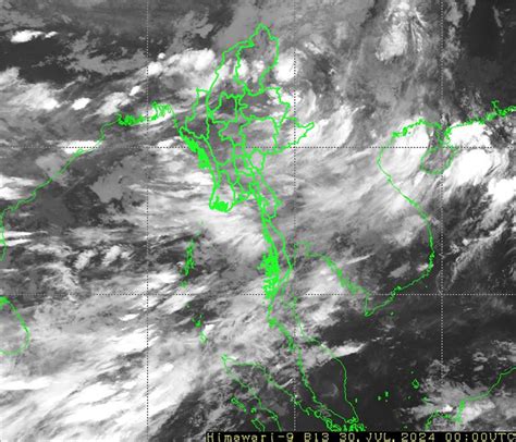 နေပြည်တော်၊ စစ်ကိုင်းတိုင်းဒေသကြီးအထက်ပိုင်း၊ ဧရာဝတီတိုင်းဒေသကြီးနှင့် ကချင်ပြည်နယ်တို့တွင