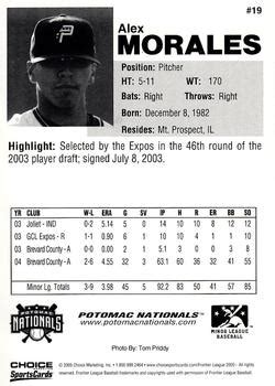 Alex Morales Gallery Trading Card Database