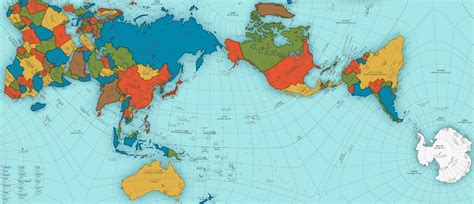 The 6 Main Types Of World Map Projections