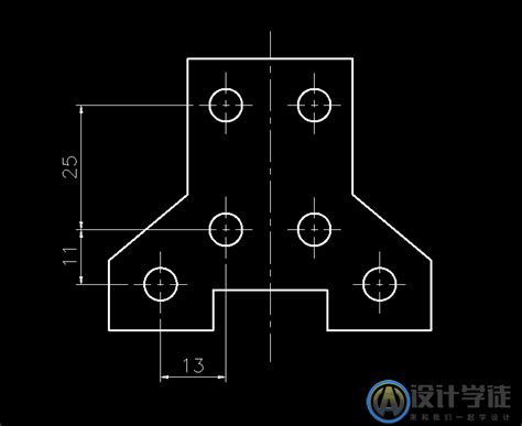 Cad初学者简单图纸图（新手cad练习图纸） 设计学徒自学网