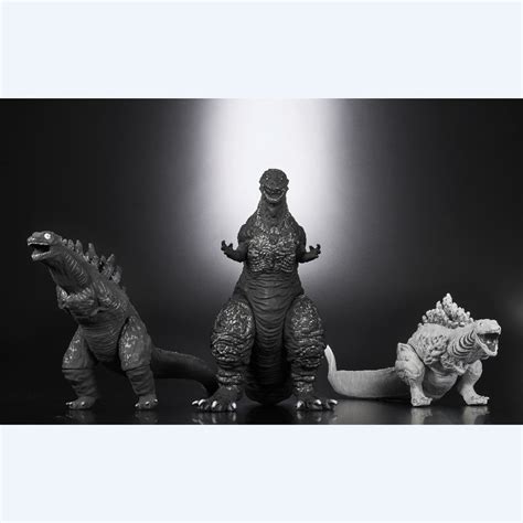 Bandai Movie Monster Series Shin Godzilla Figure Set