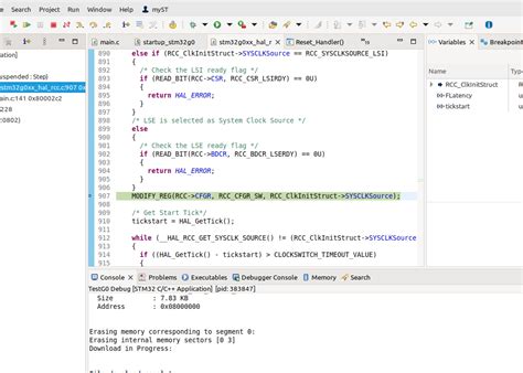 Stm32 G0b1keu6 Using Lsi As Clock Source Stmicroelectronics Community