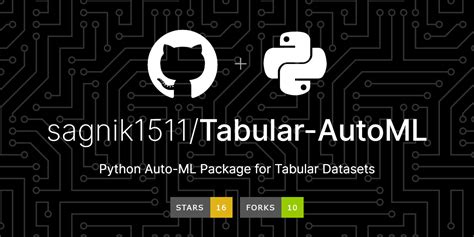 Github Sagnik1511tabular Automl Python Auto Ml Package For Tabular Datasets