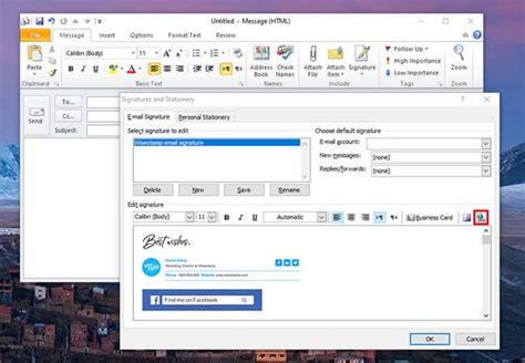 how to add an image hyperlink in outlook 1 min guide
