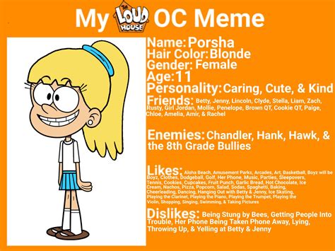 My 3rd Loud House Oc Meme By Patricksiegler1999 On Deviantart