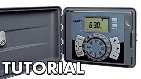 Old Orbit Sprinkler Timer Manual