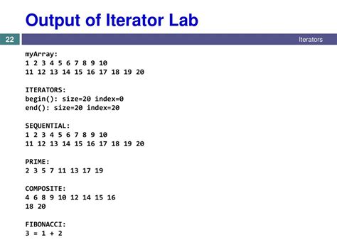 C Templates L03 Iterator 10 Iterator Ppt Download