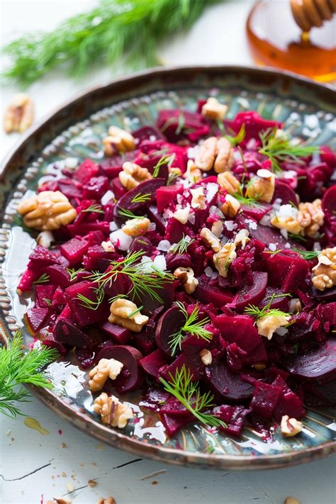 Chill Out With This Cool Cold Beetroot Salad Recipe Online Food Recipes