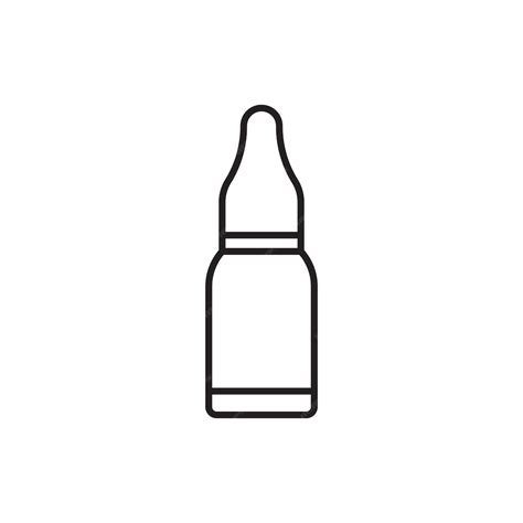 Premium Vector Injection Vial Icon Vector