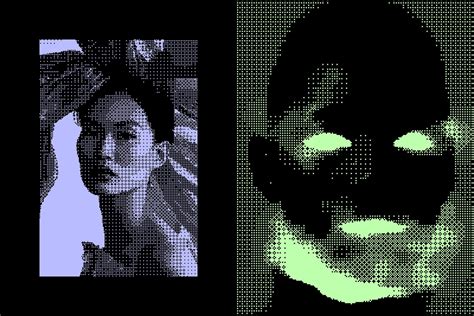 Download Dithered Bitmap Photo Effect