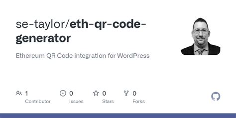 GitHub Se Taylor Eth Qr Code Generator Ethereum QR Code Integration For WordPress