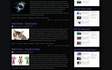 W3css Theme Background Colors We Can Drupalit