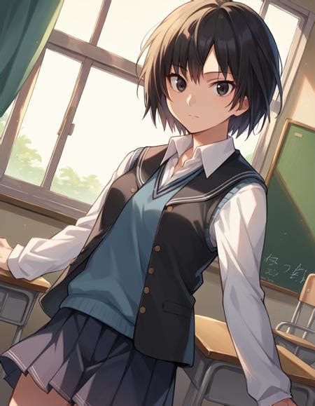 Ai Nanasaki 七咲 逢 Amagami Ss アマガミss Booru Stable Diffusion