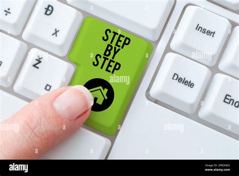 writing displaying text step by step word written on slow progress
