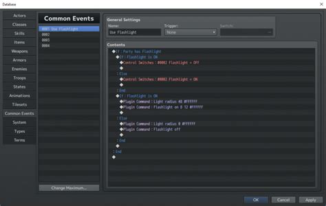 Flashlight Item Rpg Maker Forums