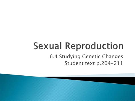 Ppt Sexual Reproduction Powerpoint Presentation Free Download Id 2395581