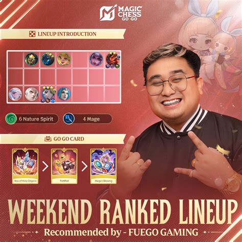 Magic Chess Go Go Weekly Lineup Recommendation Tsunami Kadita Recommended By Fuego Gaming