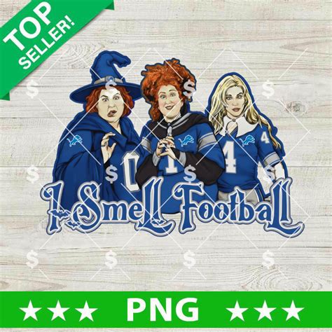 Hocus Pocus I Smell Football Png Hocus Pocus Detroit Lions Nfl Png