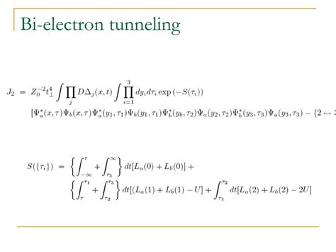 Ppt Instanton Theory For Subgap Internal Tunneling In Chain Conductors Powerpoint Presentation