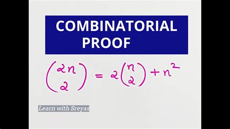 Combinatorial Proof C2n2 2cn2 N2 Combinatorial Proofs 3