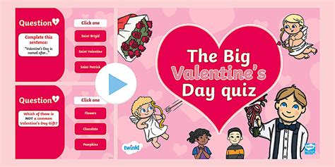 Valentines Day Quiz Hecho Por Educadores Twinkl