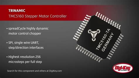 Tmc5160 Stepper Motor Driver Trinamic Digikey