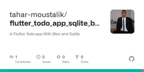 Github Tahar Moustalikfluttertodoappsqlitebloc A Flutter Todo