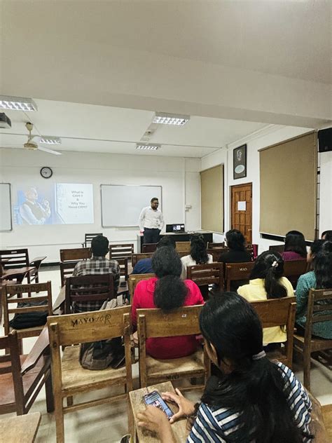 I Had The Honor Of Conducting A Guest Lecture At The University Of Sri