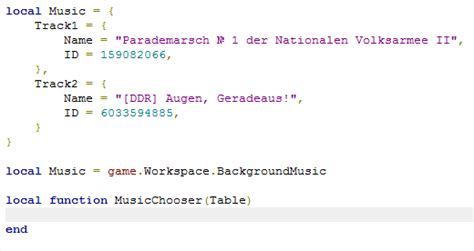Making A Random Music Chooser Scripting Support Developer Forum