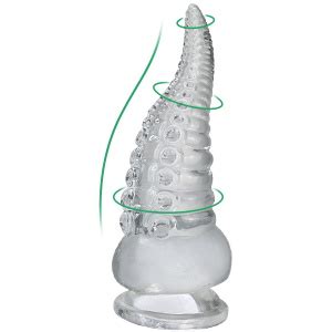 Amazon Com T Explorer Realistic Dildo Tentacle Classic Dildo Anal Butt Plug Clear With Strong
